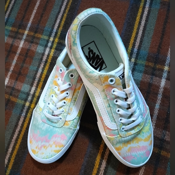 Vans | Shoes | Nwot Pastel Tie Dye Vans | Poshmark